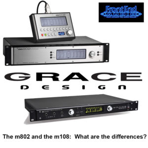 What are the differences between the m802 and the m108, and why is the ...