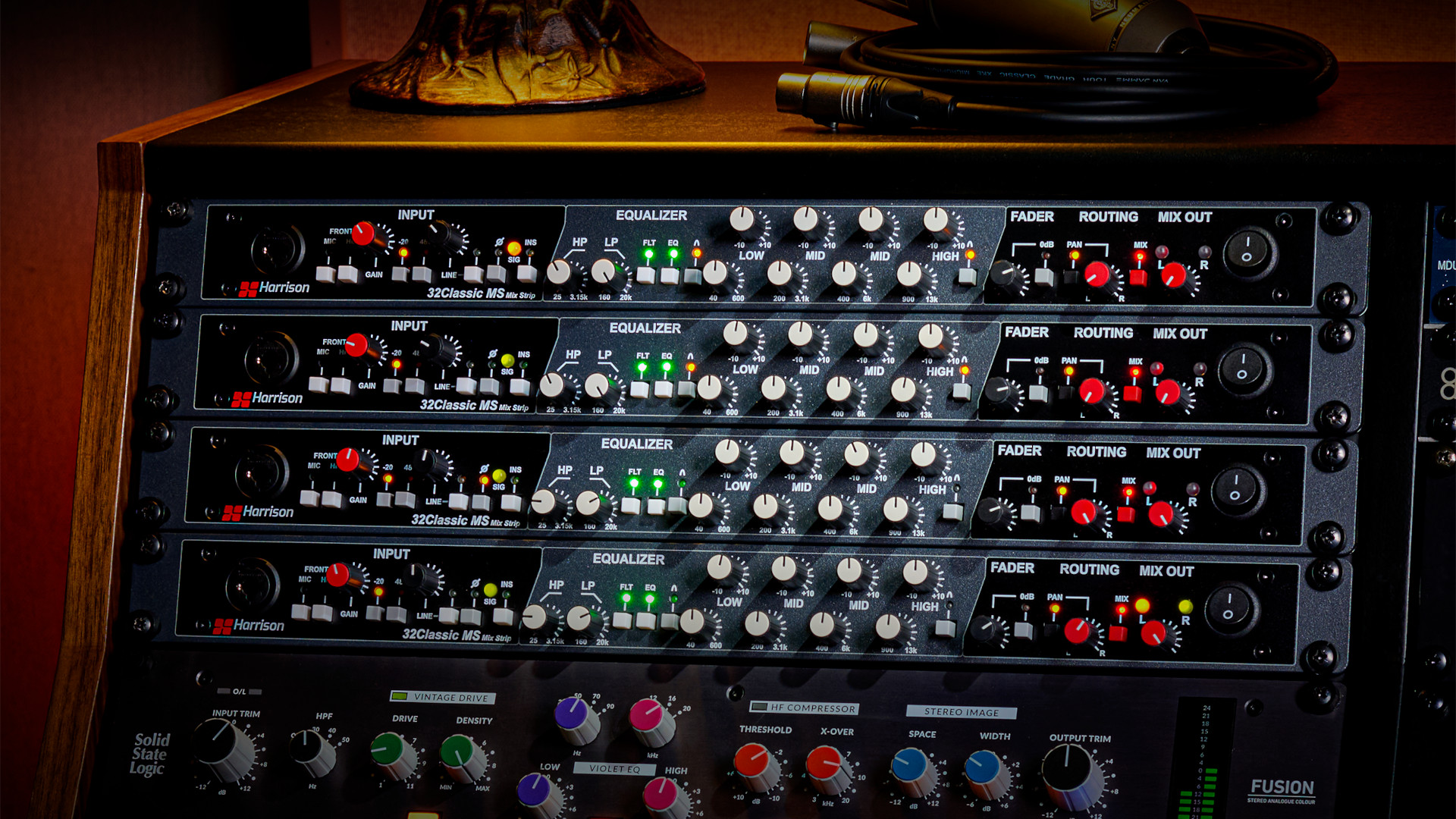 Introducing the Harrison 32Classic MS Channel Strip - Front End Audio
