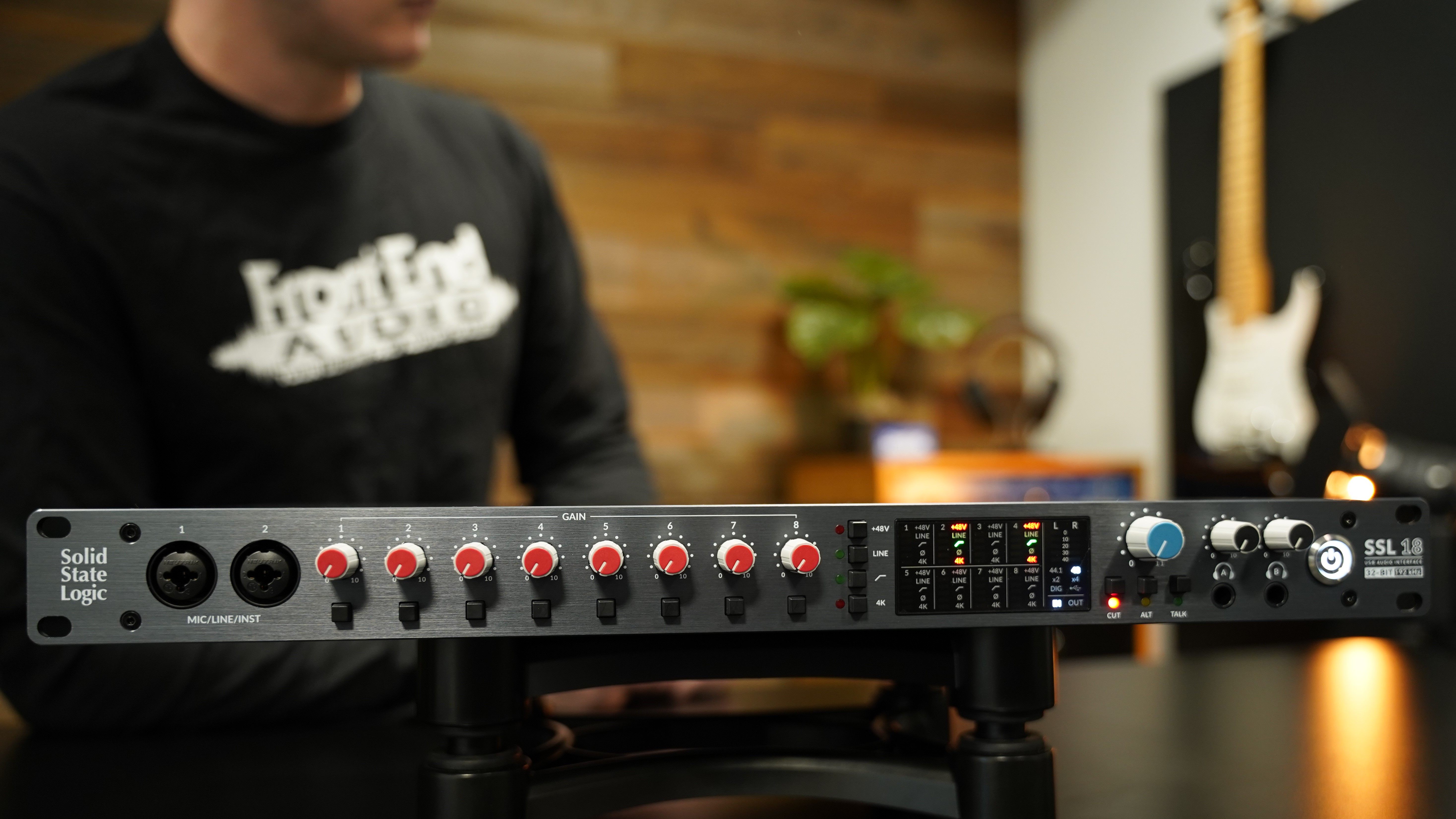Introducing the Solid State Logic SSL 18 Audio Interface - Front End Audio