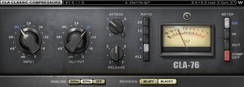 Waves CLA-76 Compressor/Limiter Plug-In | FrontEndAudio.com