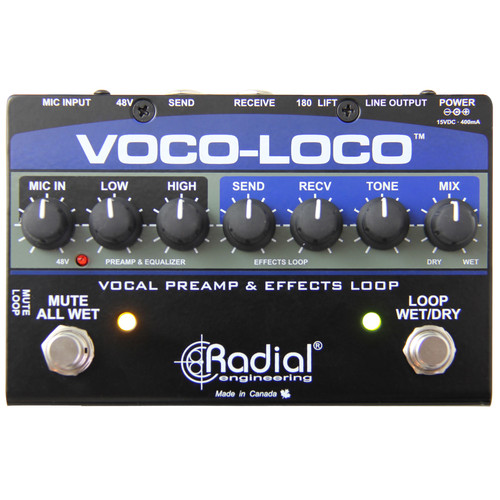 Radial Voco-Loco Effects Interface | FrontEndAudio.com