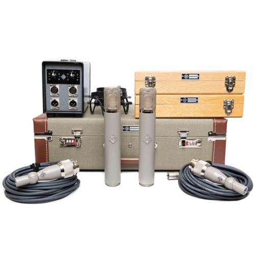 Telefunken Elektroustik C12 Stereo Set Tube Microphones | FrontEndAudio.com