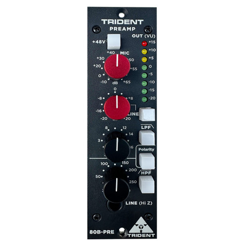 Trident 80B 500-Series Preamp | FrontEndAudio.com