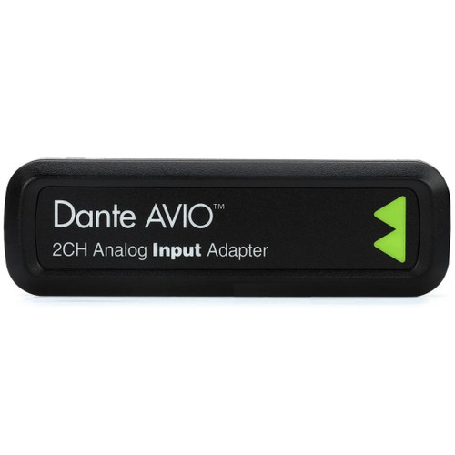 Audinate AVIO Dante Analog Input Adapter | FrontEndAudio.com