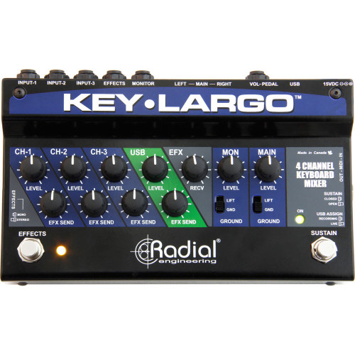Radial Key-Largo Keyboard Direct Box (B-Stock) | FrontEndAudio.com
