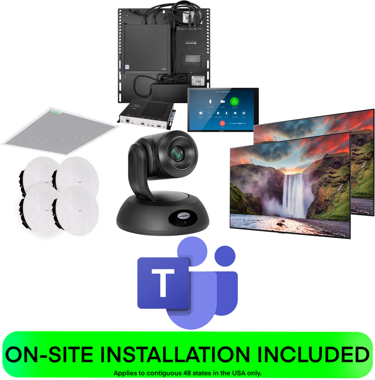 Microsoft Teams Large Board Room COMPLETE SOLUTION - VideoLink®