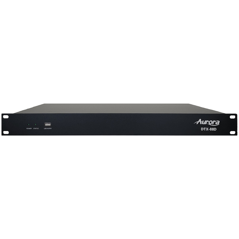 Audio Solutions Medium-density 8x8 Dante DSP with 8x8 analog I/O ...