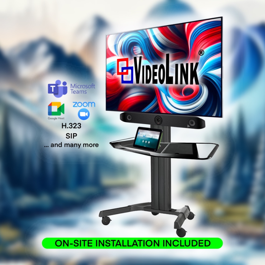 Product Spotlight: [REFRESHED] Mobile Video Conferencing Cart (Teams ...