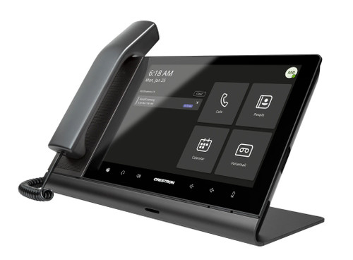 Crestron Flex 10 in. Audio Desk Phone with Handset for Microsoft Teams ...