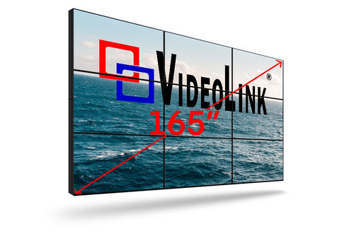 55" Ultra Narrow Bezel S-IPS 3x3 Video Wall Solution - VideoLink®
