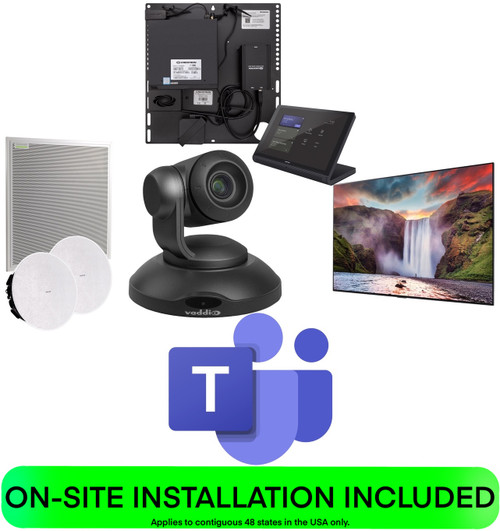 Audio and Video Integrated Medium Conference Room Installed