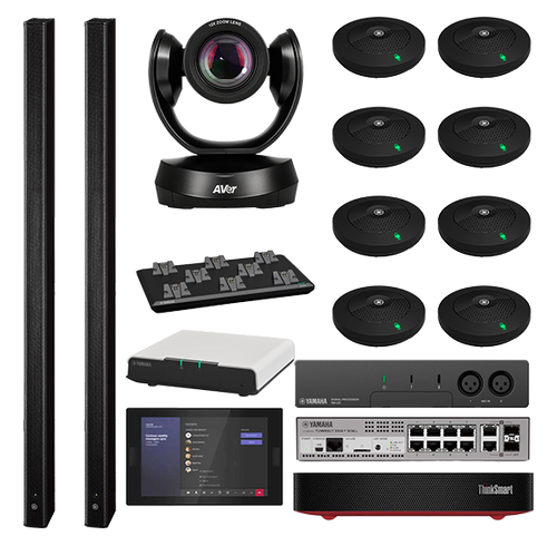 Lenovo AVer Large Room Wireless Tabletop Mic Solution for Microsoft ...