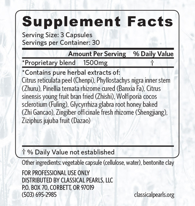 Wendan Tang | Classical Pearls Herbal Formulas