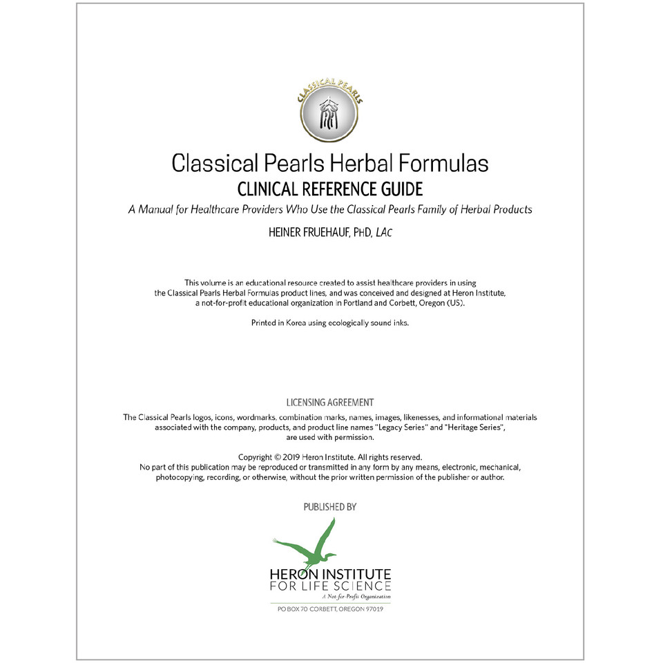 Classical Pearls Clinical Reference Guide (2019) [Book]