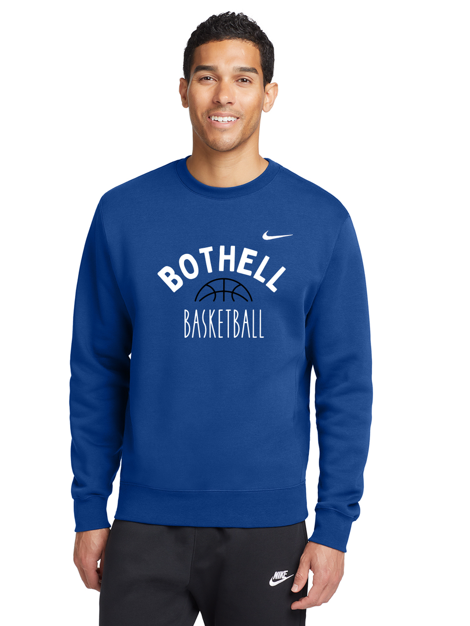 Bothell Basketball Nike Club Fleece Crew