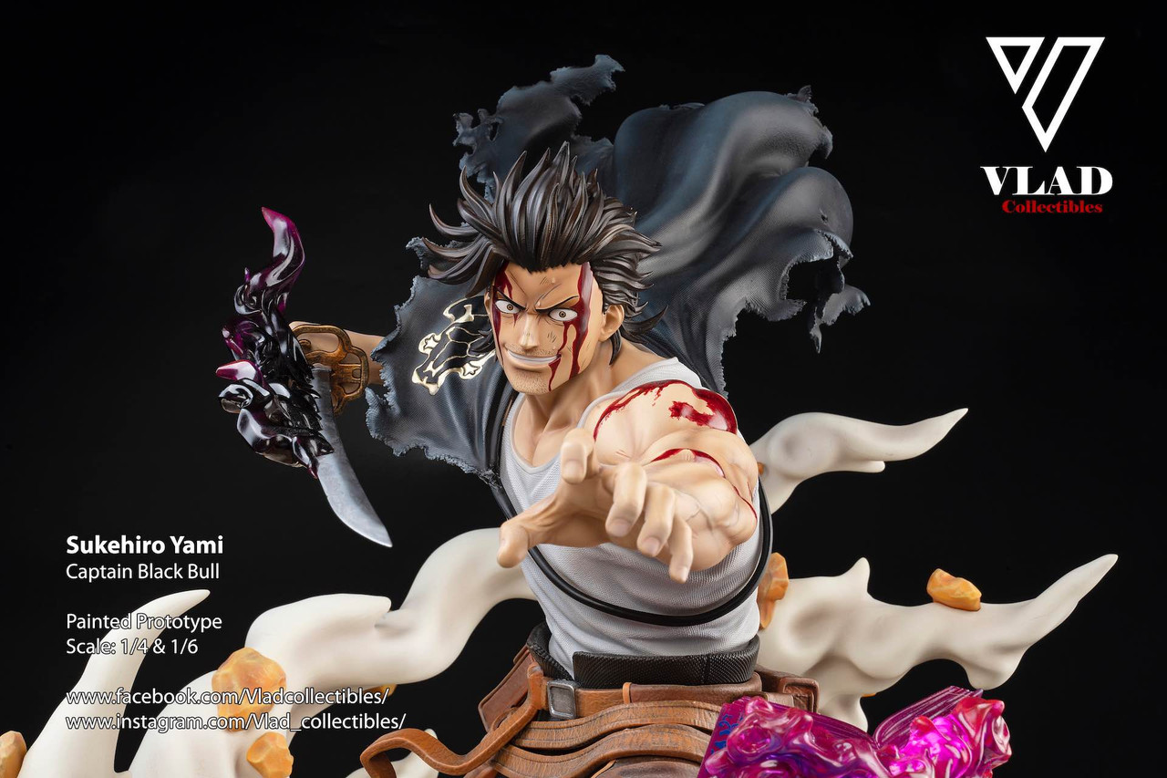 * Pre-order * Vlad Studio Black Clover Yami Sukehiro Resin Statue ...