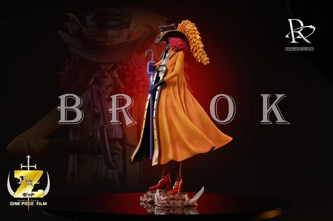 * Pre-order * Rbright Studio One Piece Brook Resin Statue - Bucket&Shovel