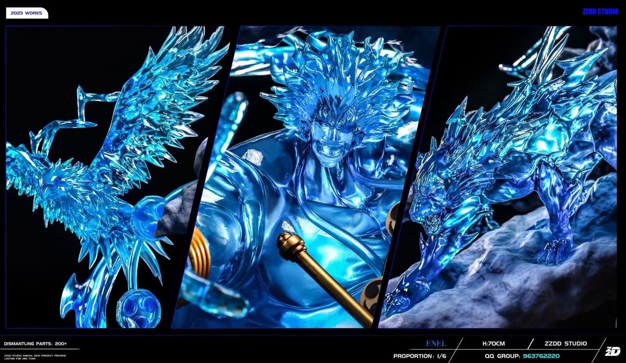 * Pre-order * ZZDD Studio One Piece Enel Resin Statue - Bucket&Shovel