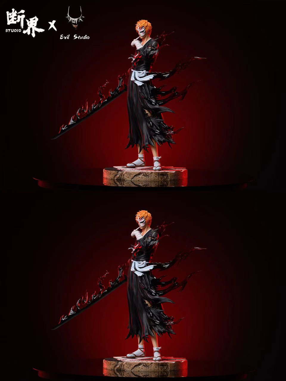 * Pre-order * Evil Studio Bleach Kurosaki Ichigo Resin Statue - Bucket ...