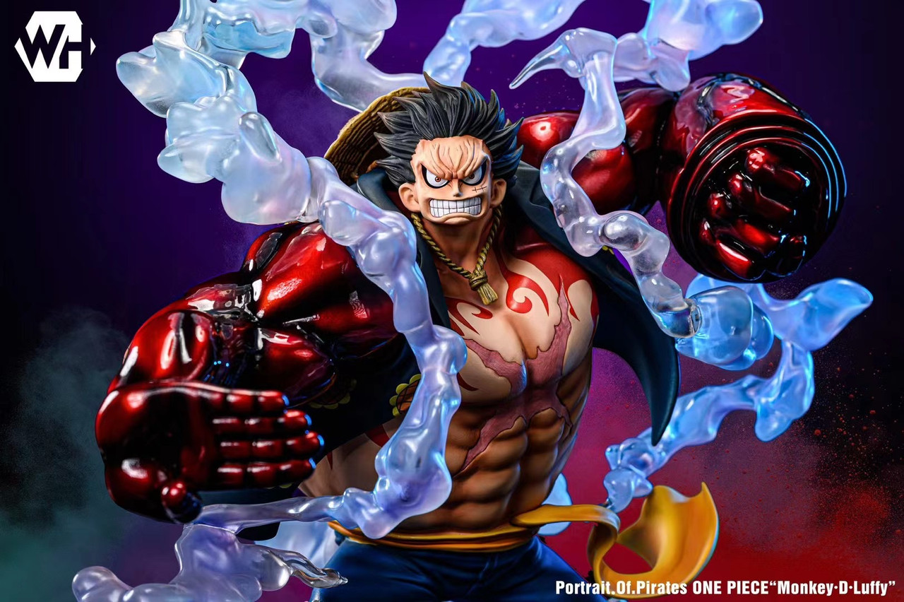 * Pre-order * WH Studio One Piece Luffy POP MAX Resin Statue - Bucket ...