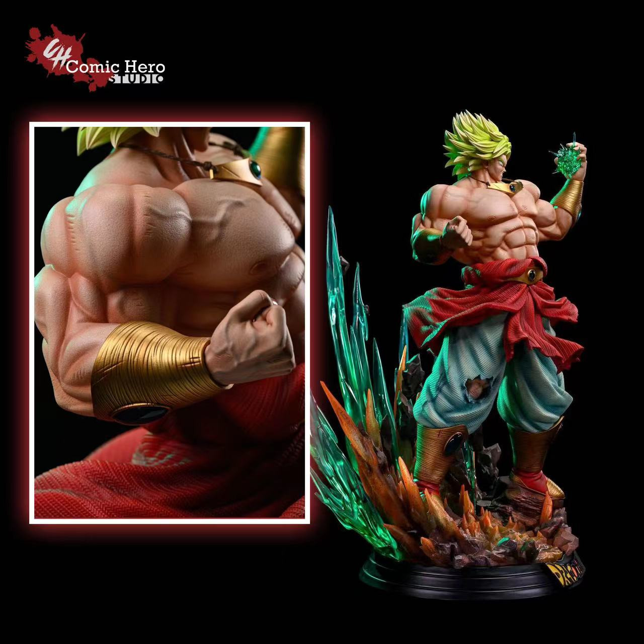 * Pre-order * Raven Studio Dragon Ball Broly Resin Statue - Bucket&Shovel