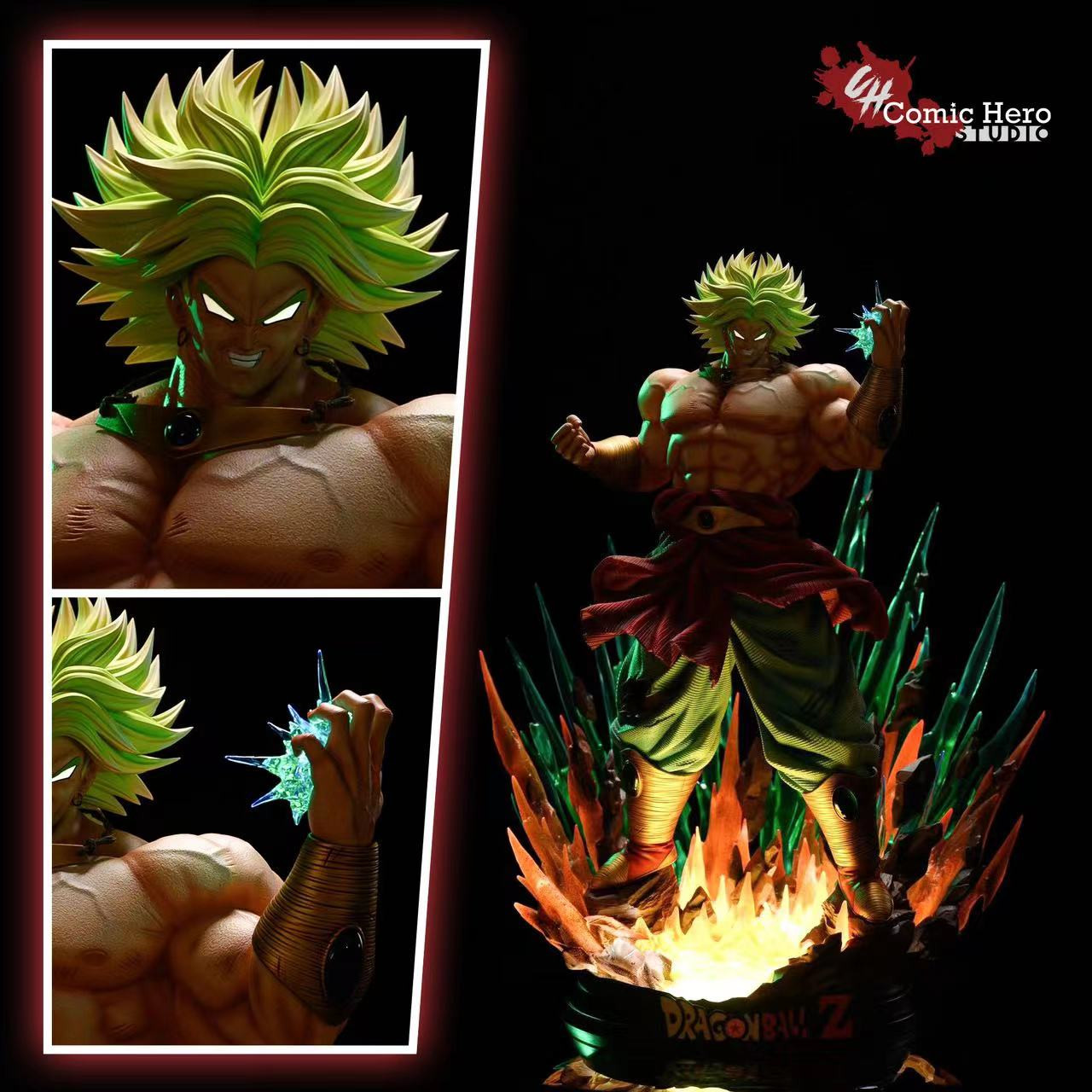 * Pre-order * Raven Studio Dragon Ball Broly Resin Statue - Bucket&Shovel