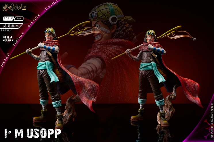 * Pre-order * MoWoZhangBen Studio One Piece Usopp Resin Statue - Bucket ...