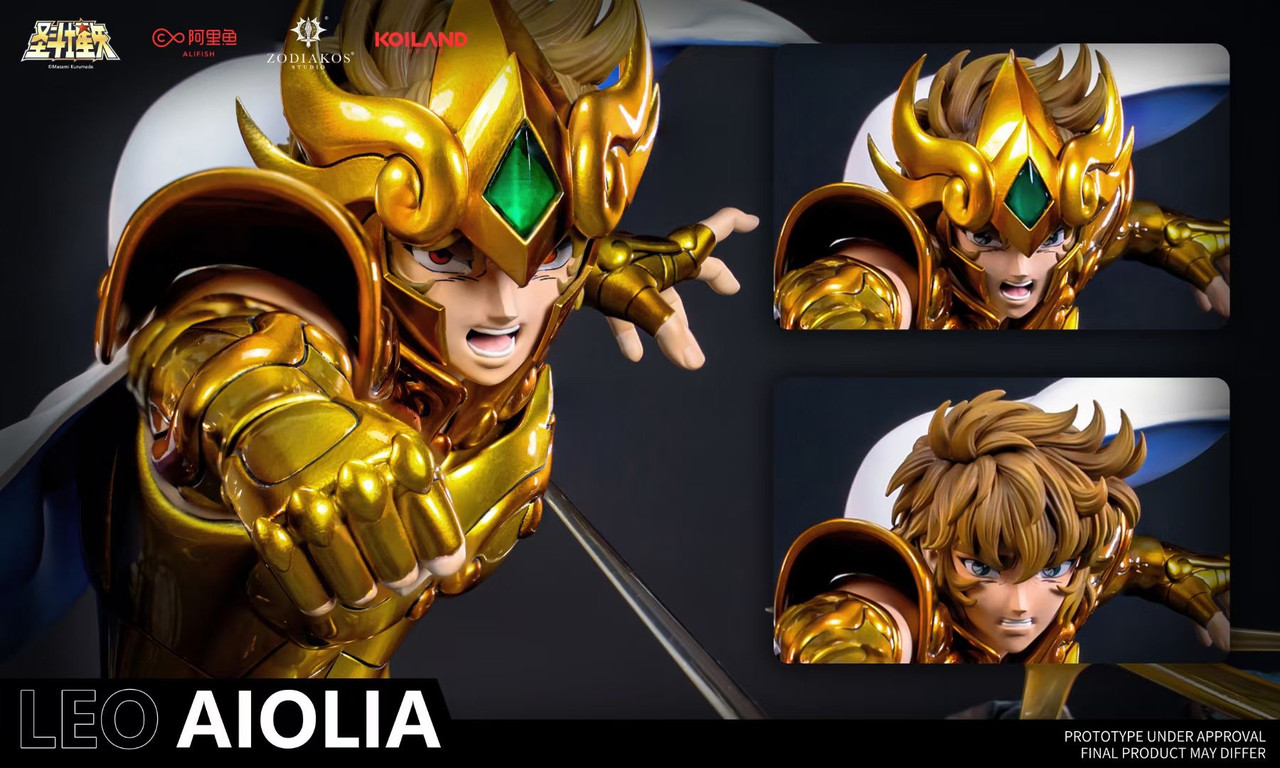 Licensed * Pre-order * ZhuKe Studio Saint Seiya Aiolia Resin Statue ...