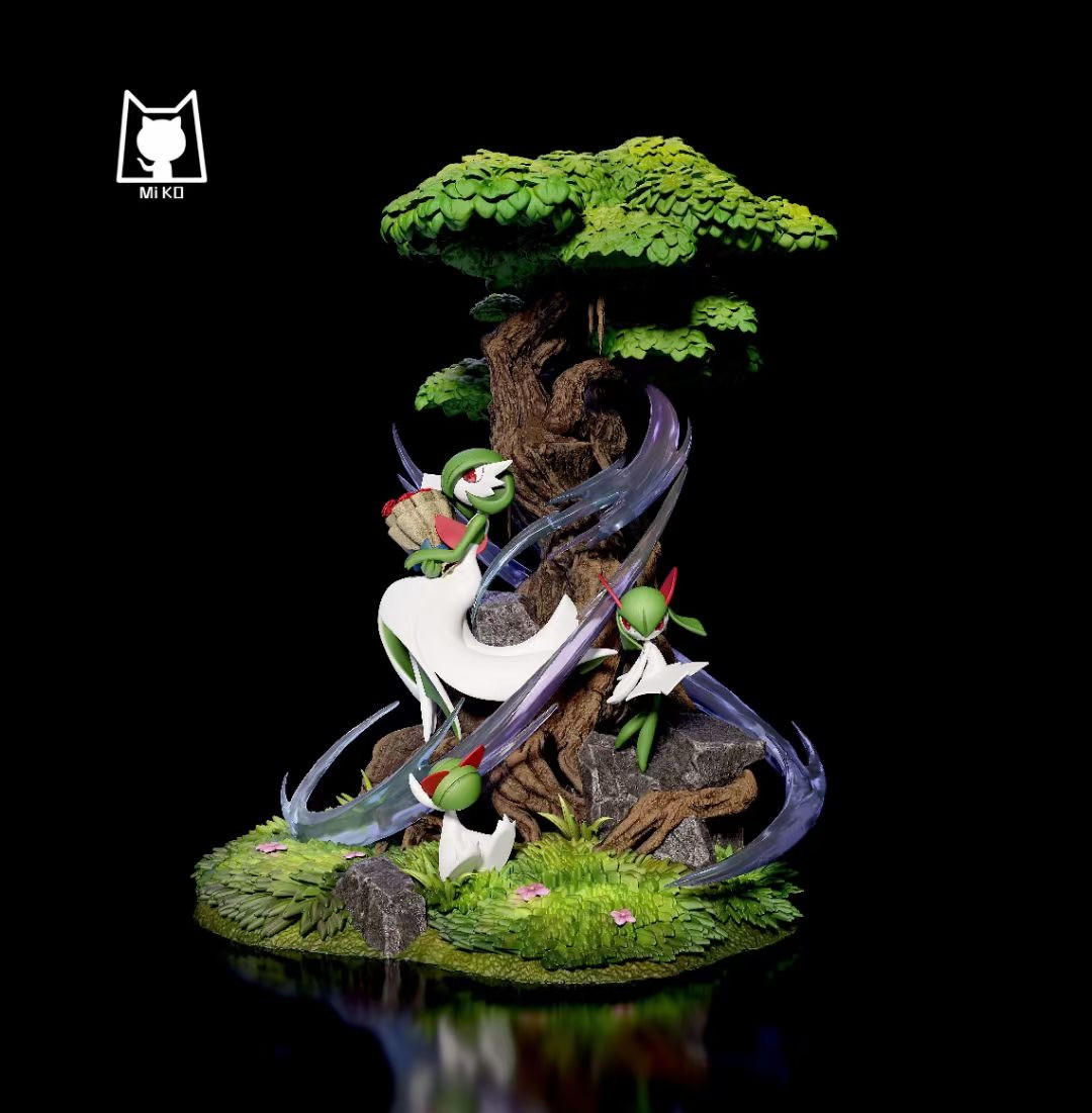 * Pre-order *Miko Studio Pokémon Gardevoir Evolutionary group Resin ...