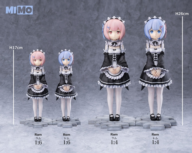 *Pre-order * Mimo Studio Life in a Different World from Zero Rem＆Ram ...