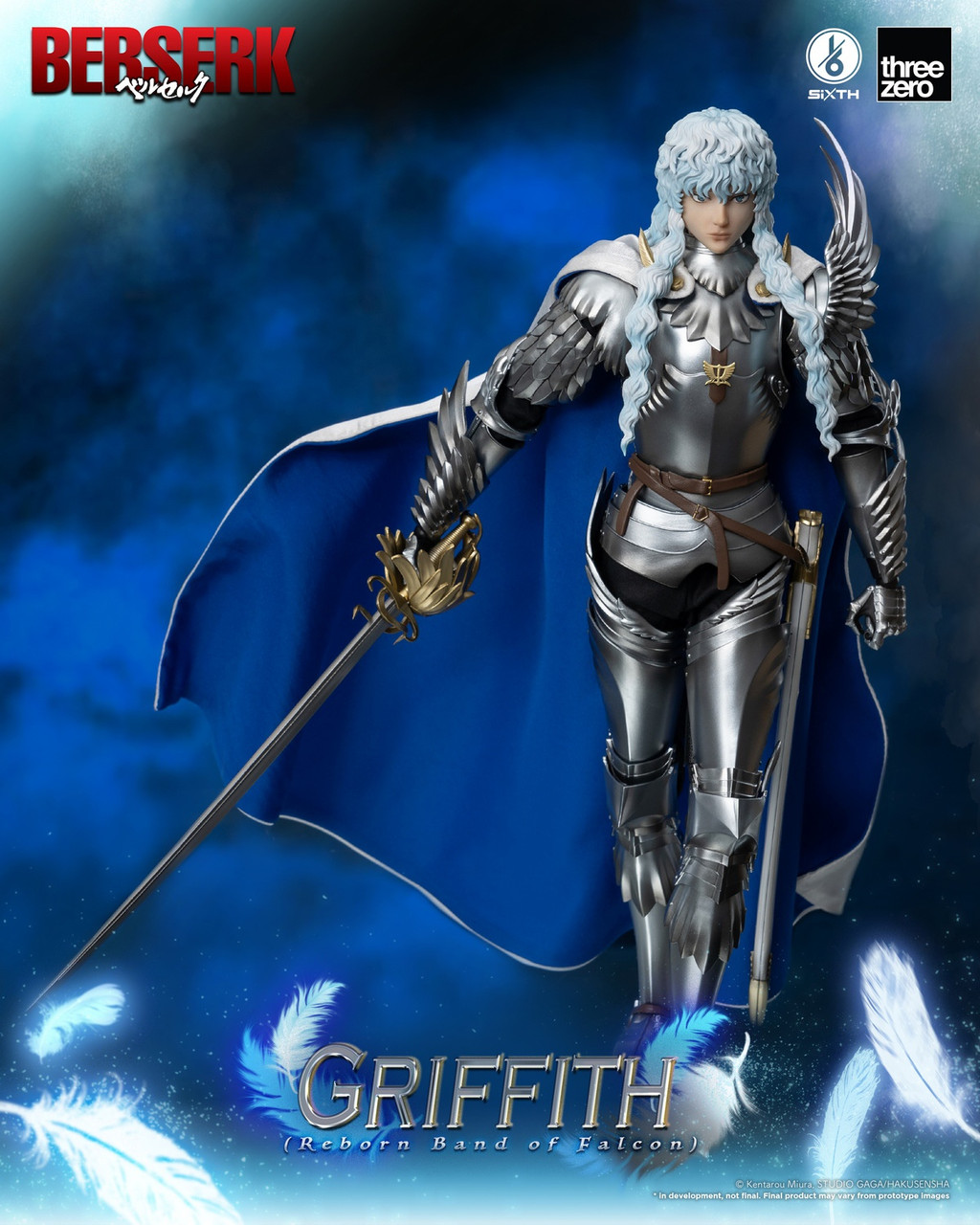 *Pre-order * Threezero Studio Berserk Griffith Resin Statue - Bucket&Shovel