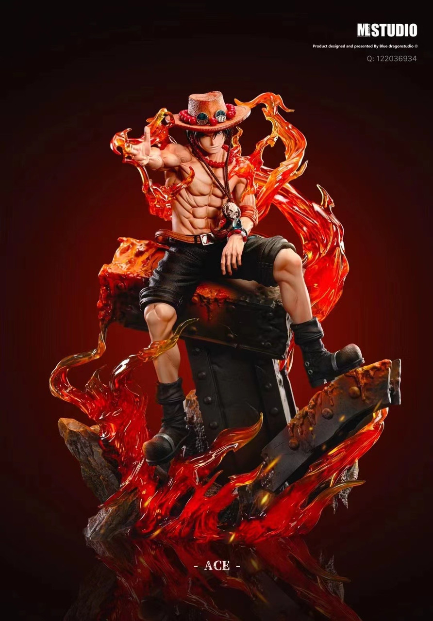 *Pre-order * ML Studio One Piece Portgas·D· Ace Resin Statue - Bucket ...