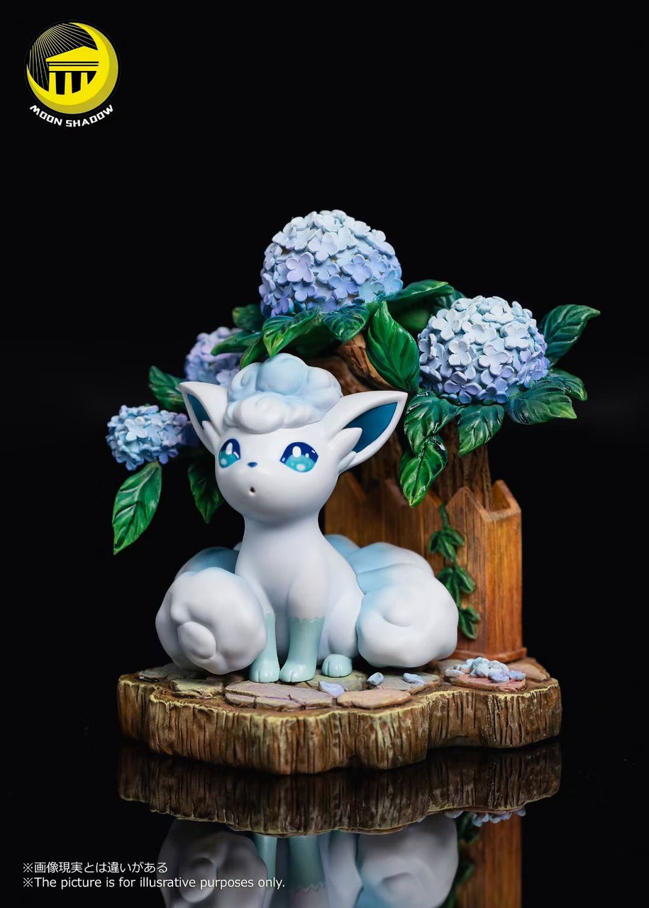 *Pre-order * Moonshadow Studio Pokémon Vulpix Resin Statue - Bucket&Shovel