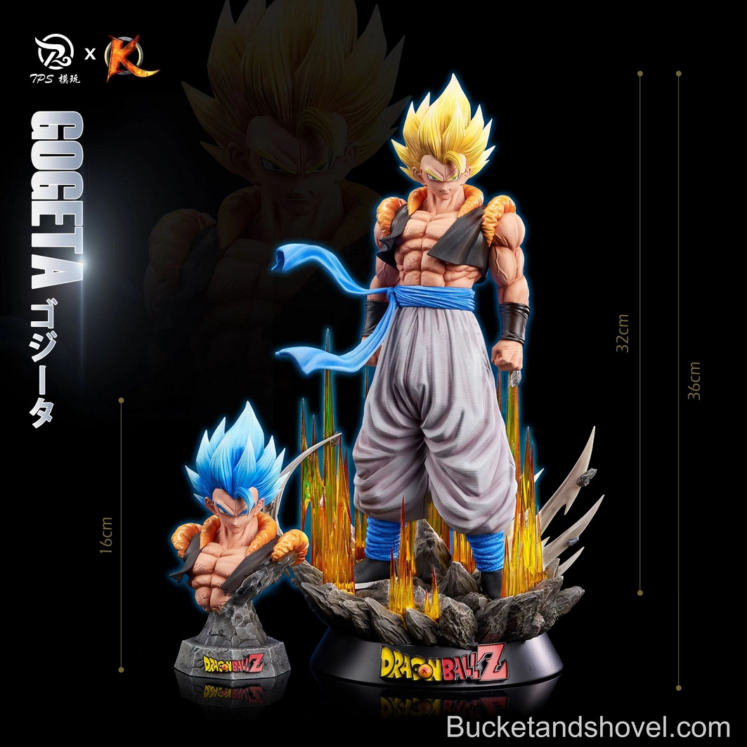 *Pre-order * TPS Studio Dragon Ball Gogeta Resin Statue - Bucket&Shovel