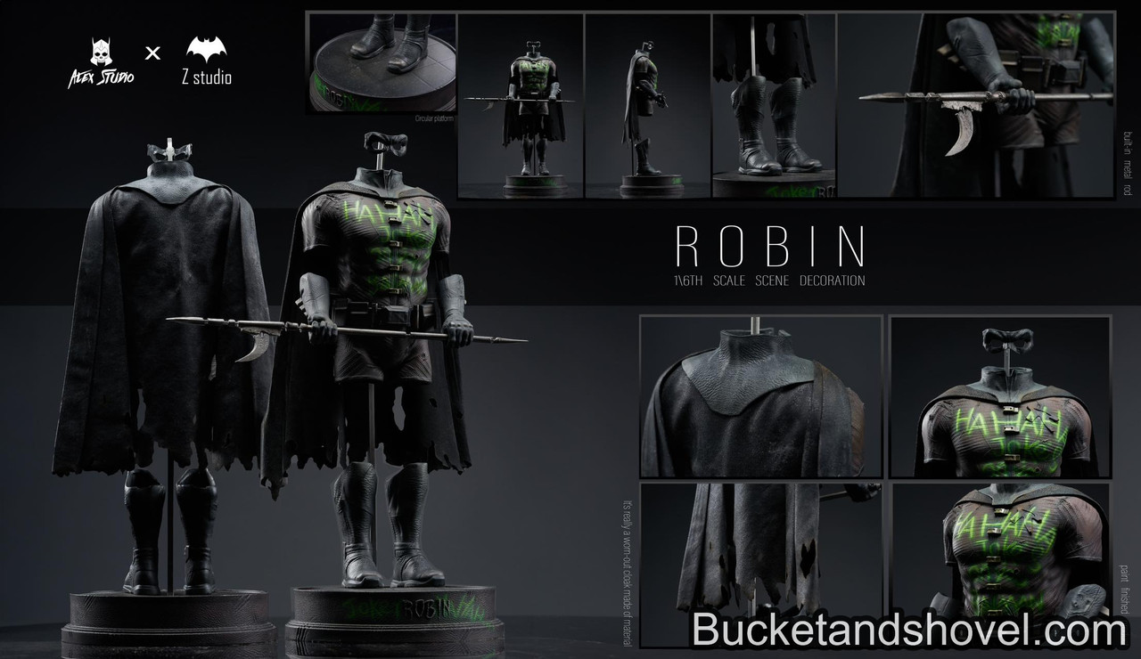 *Pre-order * Alex Studio Robin battle suit Resin Statue - Bucket&Shovel