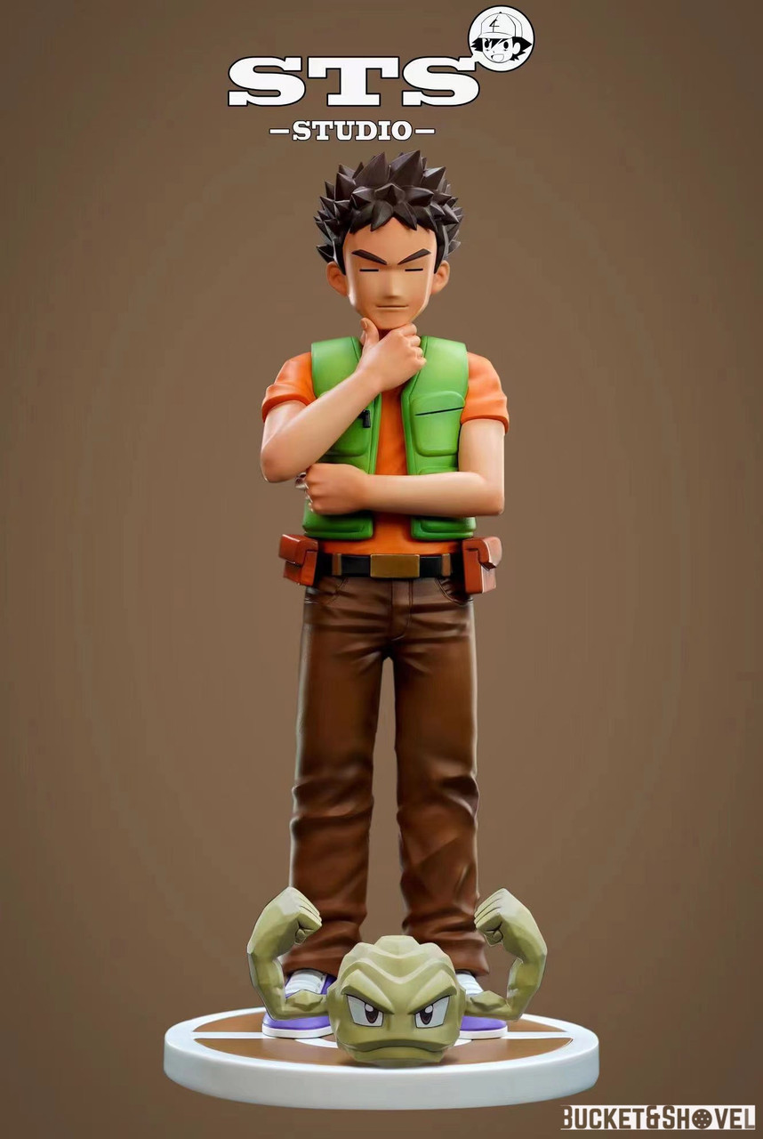 * Pre-order * STS Studio Pokemon Brock Resin Statue - Bucket&Shovel
