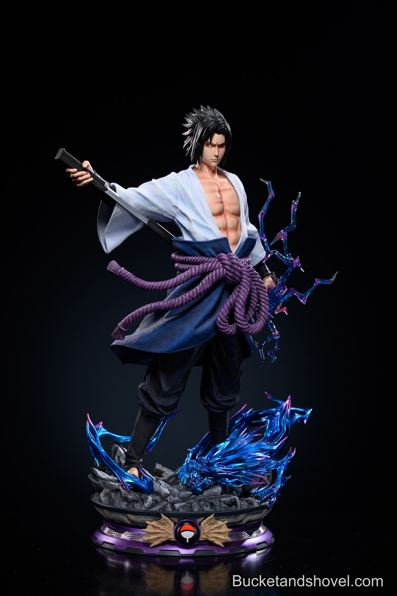 *Pre-order * Evil Studio Naruto Sasuke Resin Statue - Bucket&Shovel
