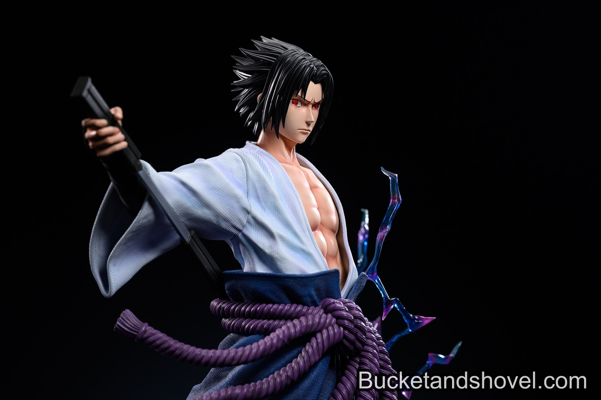 *Pre-order * Evil Studio Naruto Sasuke Resin Statue - Bucket&Shovel