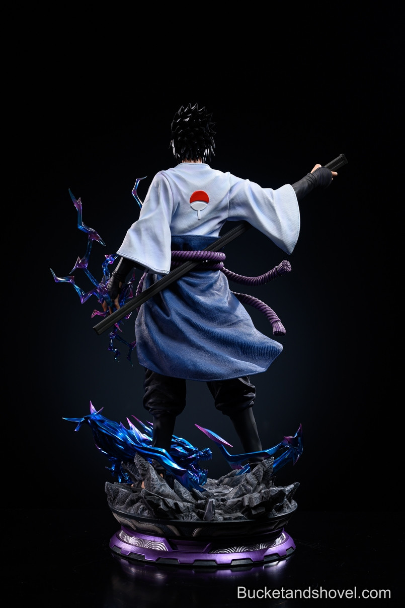 *Pre-order * Evil Studio Naruto Sasuke Resin Statue - Bucket&Shovel