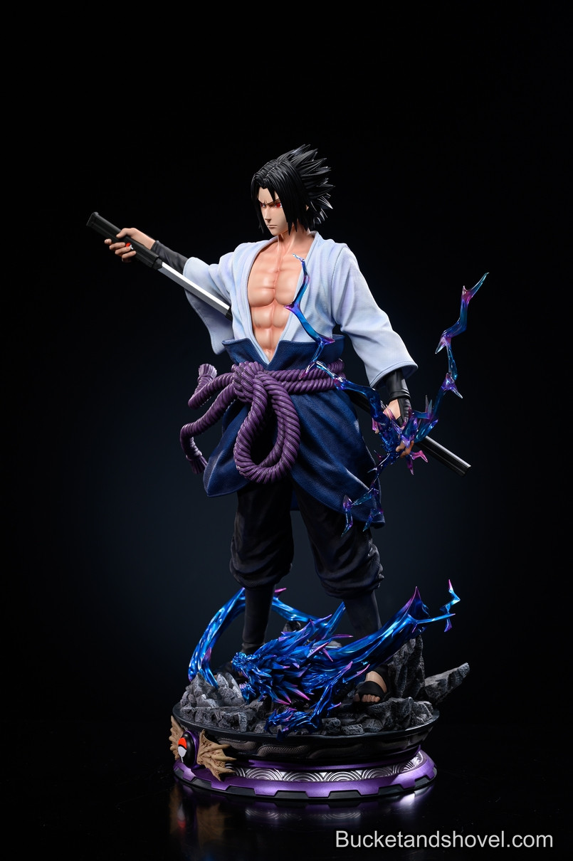 *Pre-order * Evil Studio Naruto Sasuke Resin Statue - Bucket&Shovel