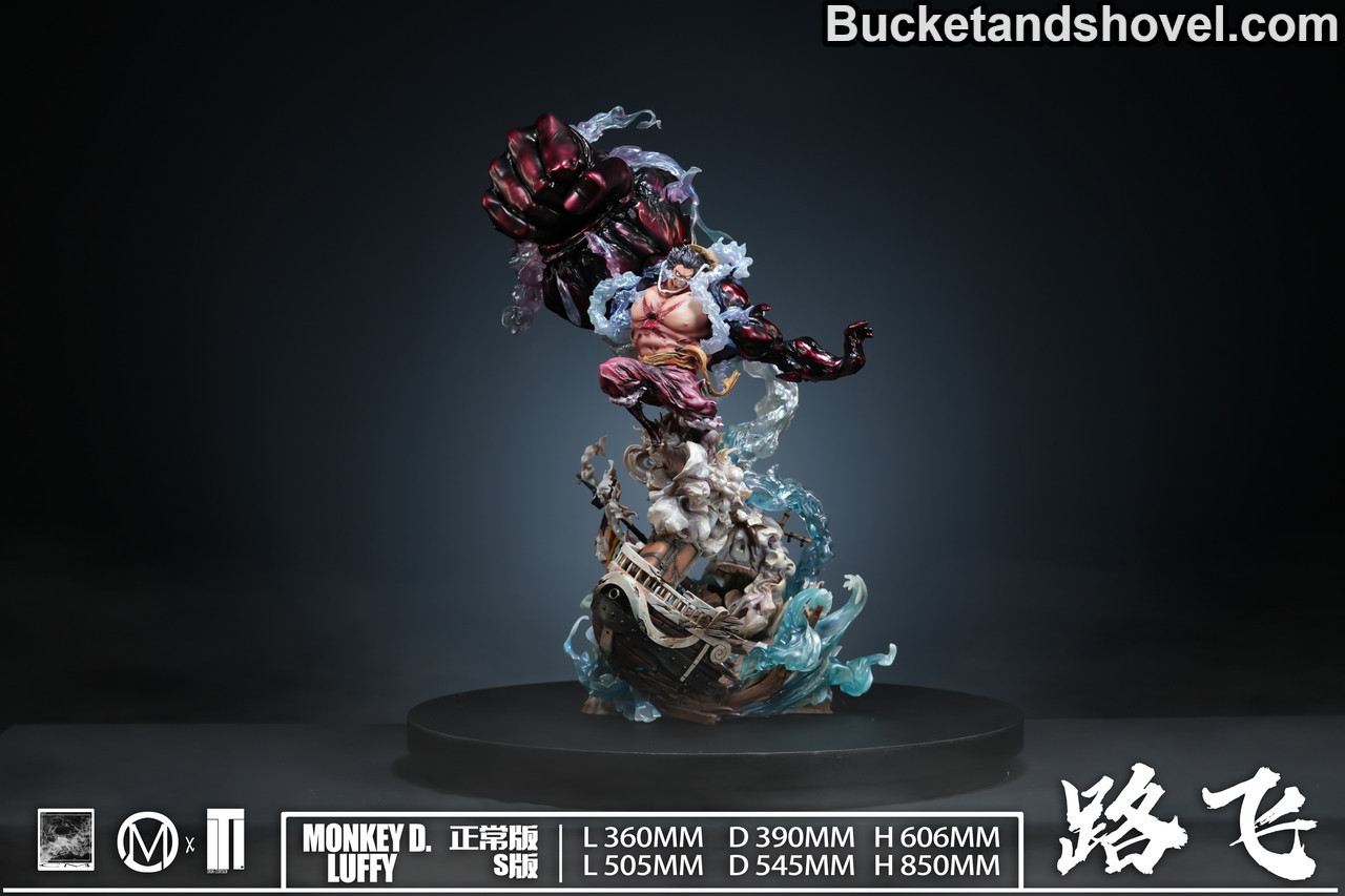 *Pre-order * Tiemu Studio One Piece gear4 Luffy Resin Statue - Bucket ...