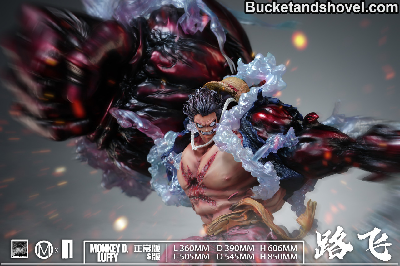 *Pre-order * Tiemu Studio One Piece gear4 Luffy Resin Statue - Bucket ...