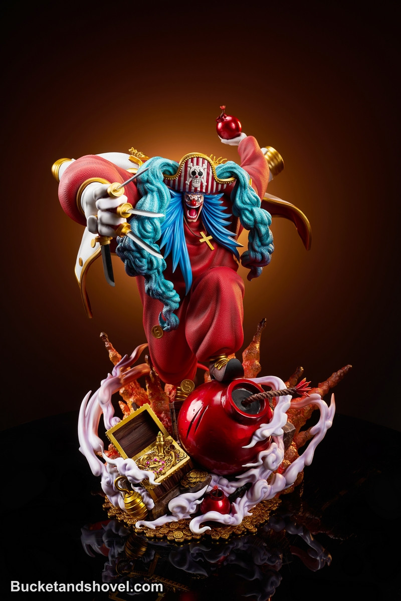 *Pre-order * Twopercent Studio One Piece Buggy Resin Statue - Bucket&Shovel