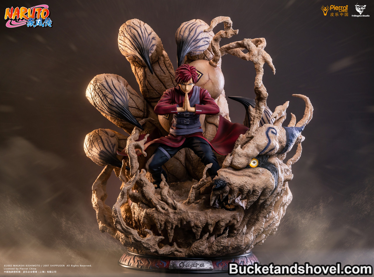 *Pre-order * TE Studio Naruto 1:4 Gaara Resin Statue - Bucket&Shovel