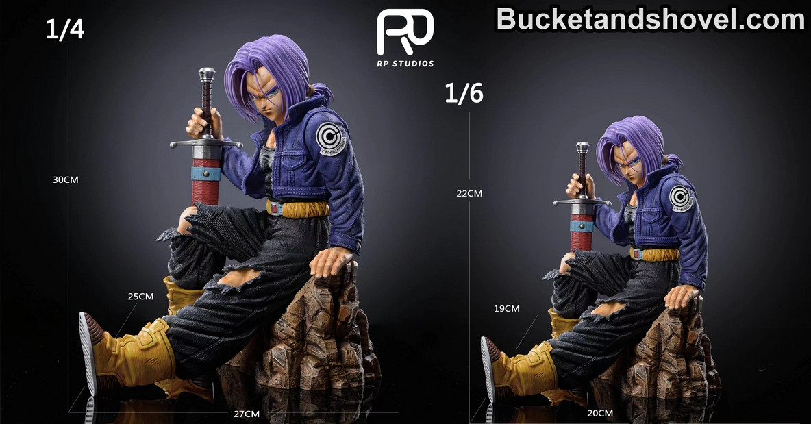*Pre-order * RP Studio Dragon Ball Future long-haired Trunks Resin ...