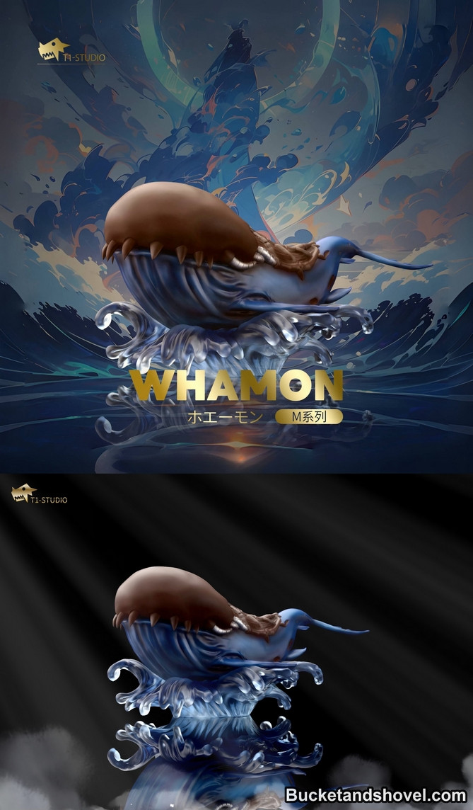 *Pre-order * T1 Studio Digimon Whamon Resin Statue - Bucket&Shovel