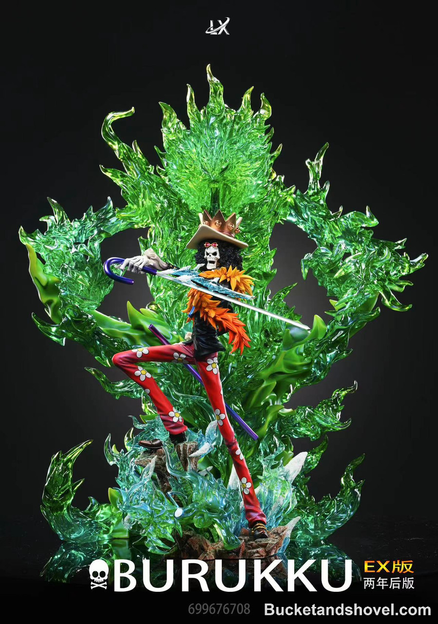 *Pre-order * LX Studio One Piece Brook Resin Statue - Bucket&Shovel