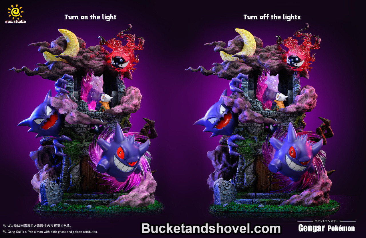 *Pre-order * Sun Studio Lavender Town Gengar legend Resin Statue ...