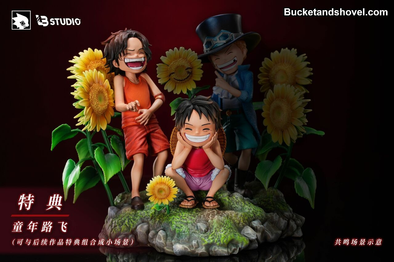 *Pre-order * LB Studio karma fire Monkey D Luffy with LED Resin Statue ...