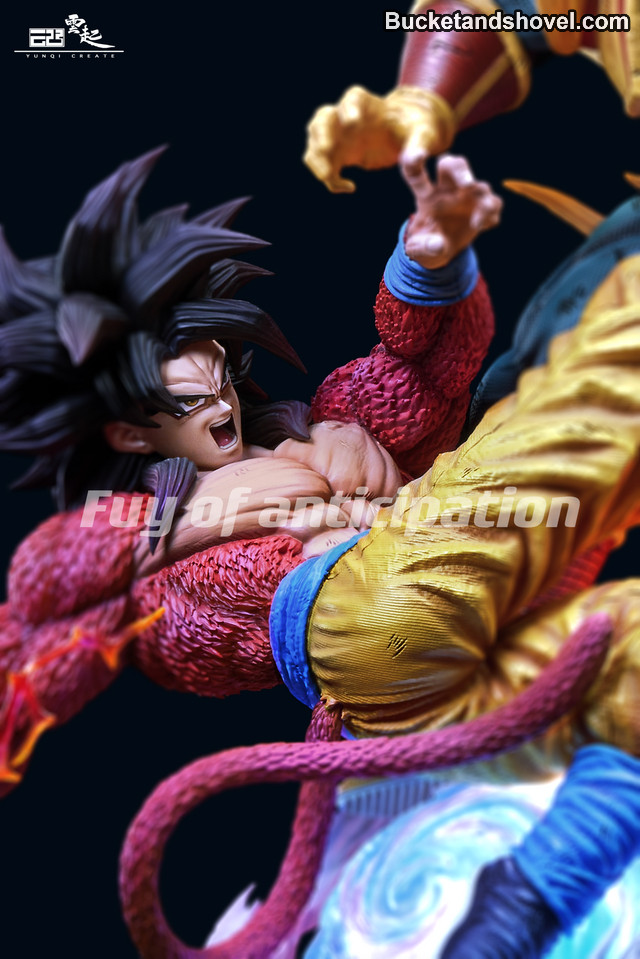 *Pre-order * Yunqicreate Studio Dragon Ball 1:6 SS4 GOKU Resin Statue ...